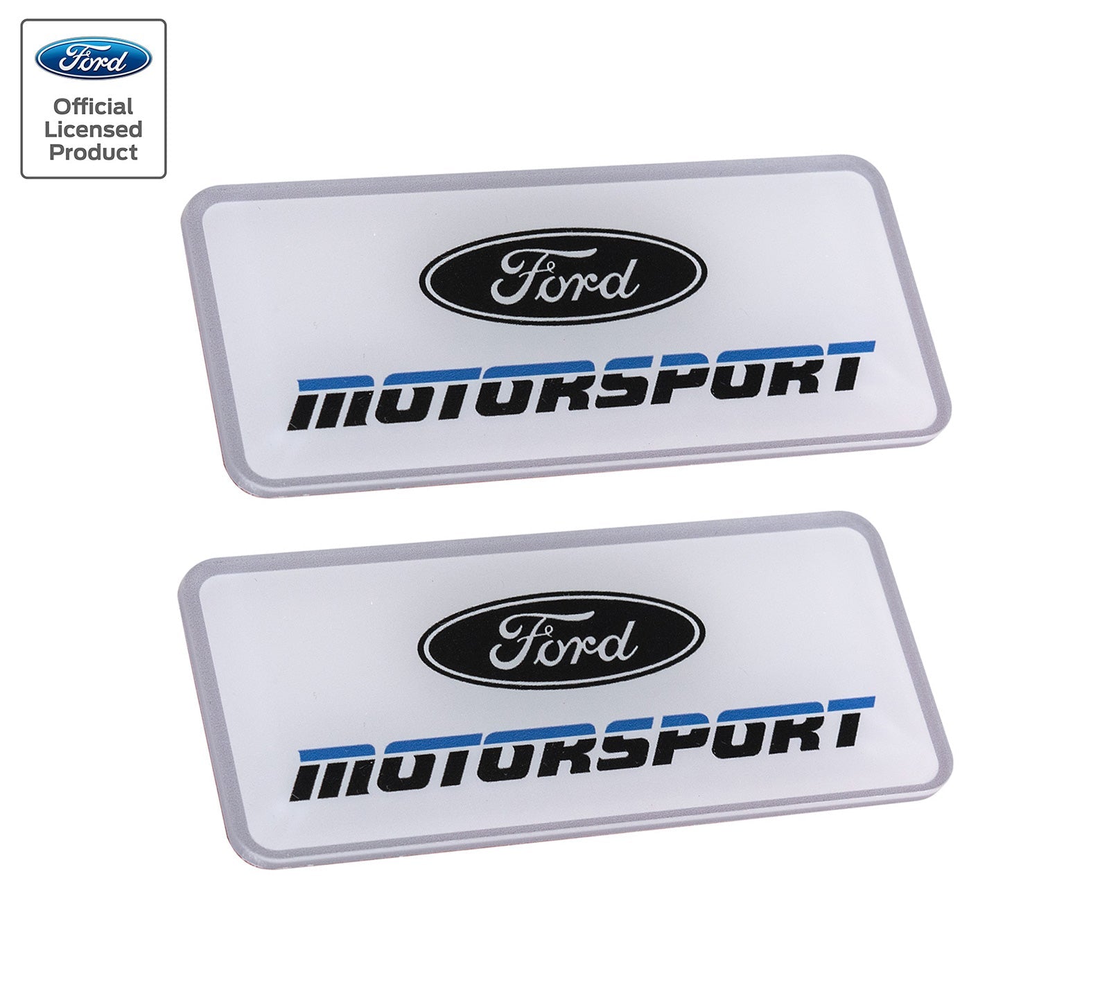 Ford Motorsport 4" Acrylic Emblems 1990s Style Blue 2 Color Logo - Pai ...